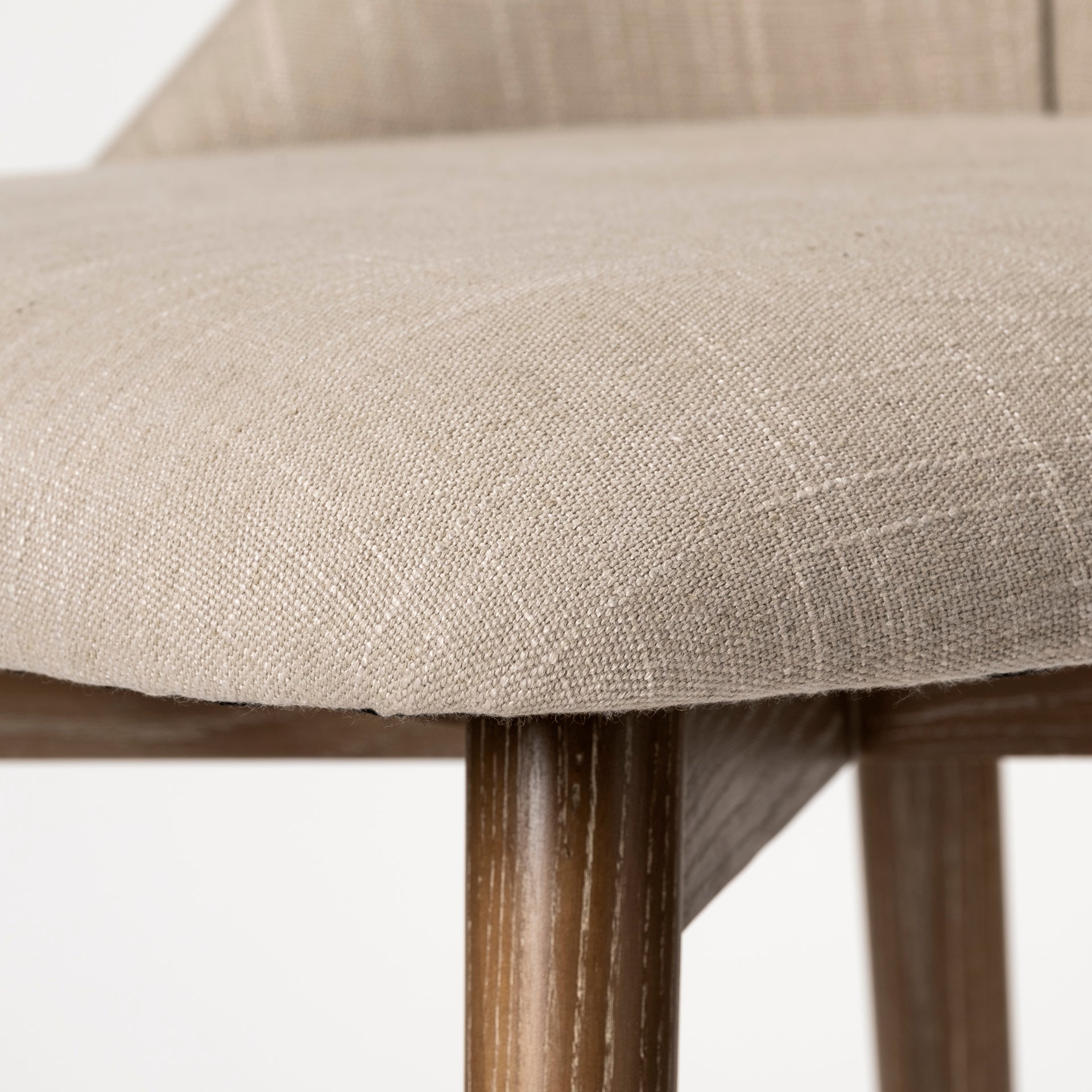 Ronald Cream Dining Chair - Calgary Furniture Store