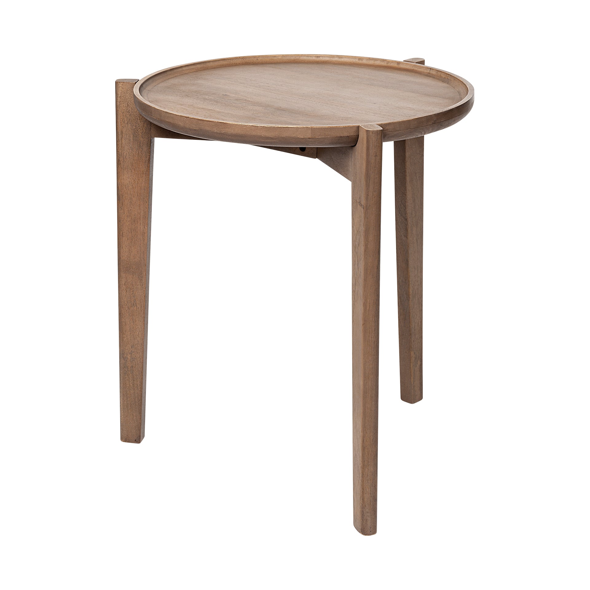 Cleaver Solid Wood Accent Table - Showhome Furniture