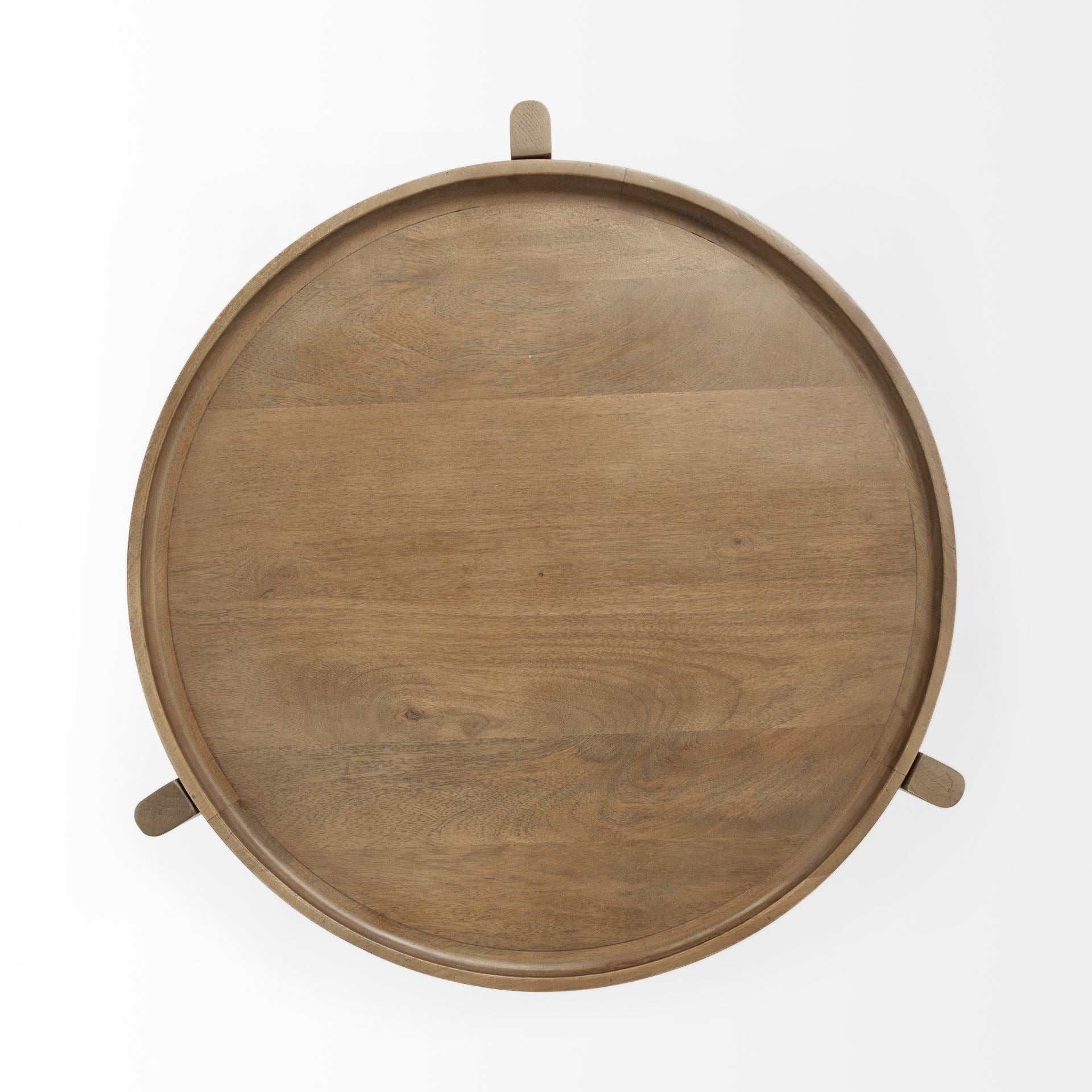 Cleaver Solid Wood Accent Table - Showhome Furniture