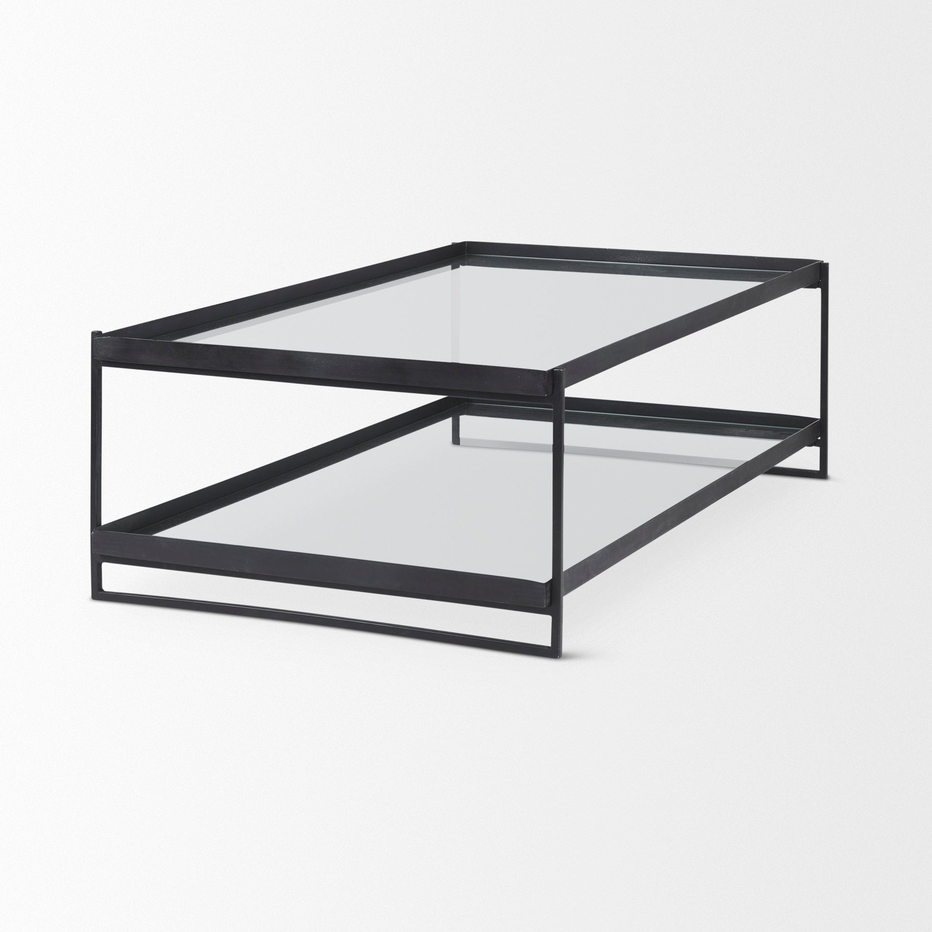 Trey Coffee Table - Black - Showhome Furniture
