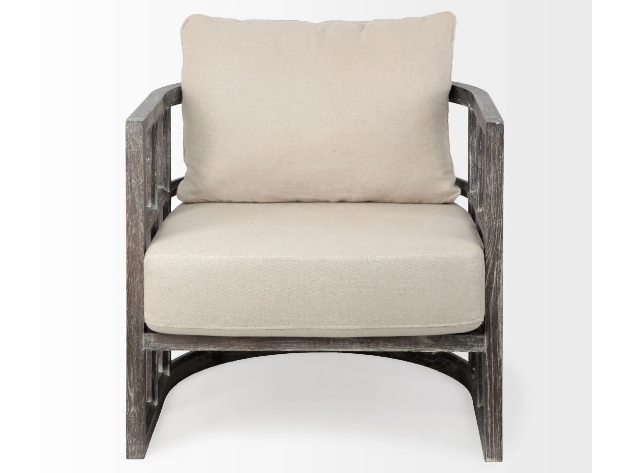 Skylar Cream Accent Chair - Showhome Furniture
