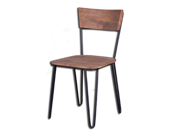 Solid Live Edge Organic Chair - Brown - Showhome Furniture