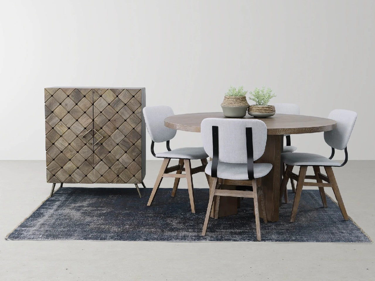 Fraser Round Dining Table - Showhome Furniture