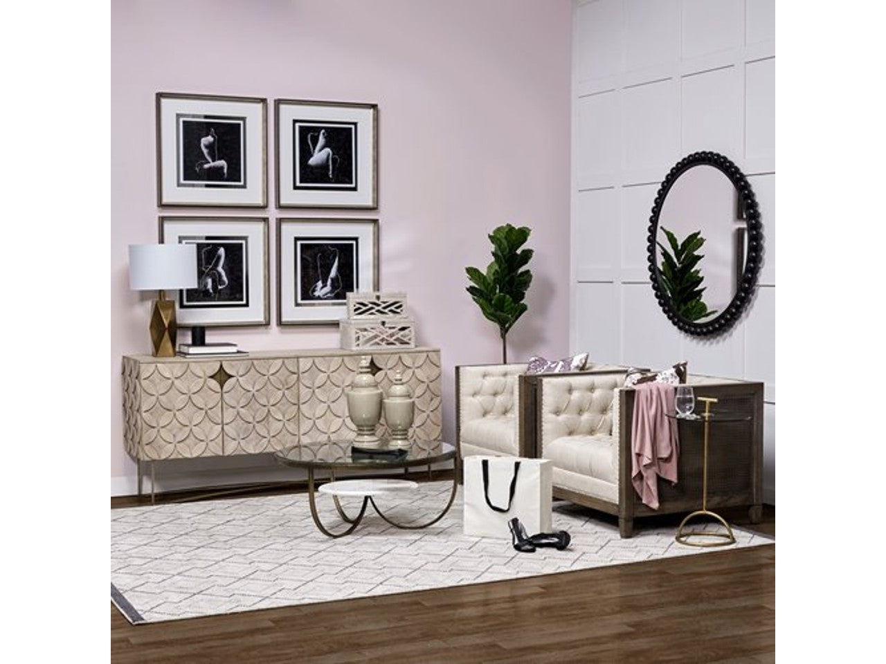 Orbit Frame Mirror - Showhome Furniture