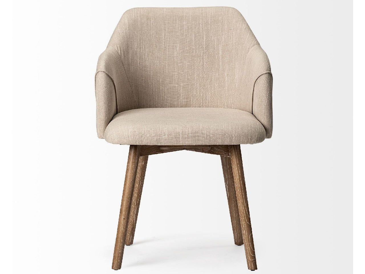 Ronald Cream Dining Arm Chair - Showhome Furniture