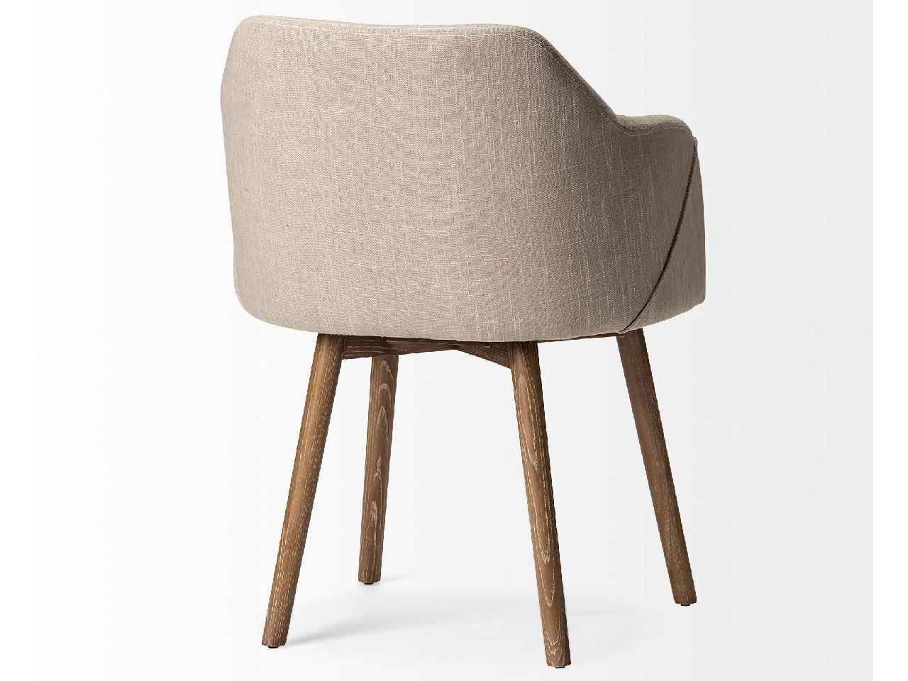 Ronald Cream Dining Arm Chair - Showhome Furniture