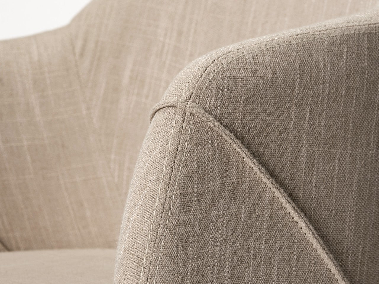 Ronald Cream Dining Arm Chair - Showhome Furniture
